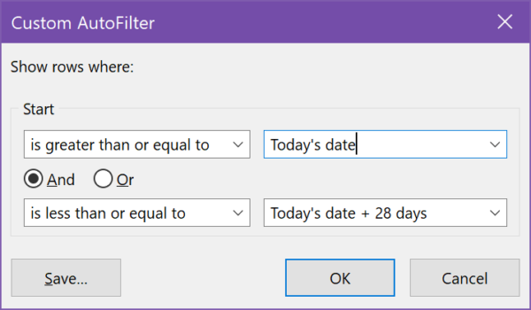 How to set up time-boxed look-ahead views in MS-Project ® using ...